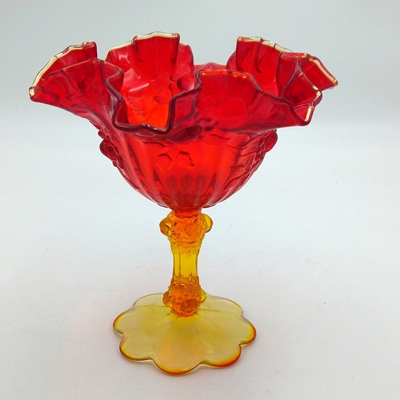 Fenton | Accents | Vintage Fenton Compote 96 Era | Poshmark